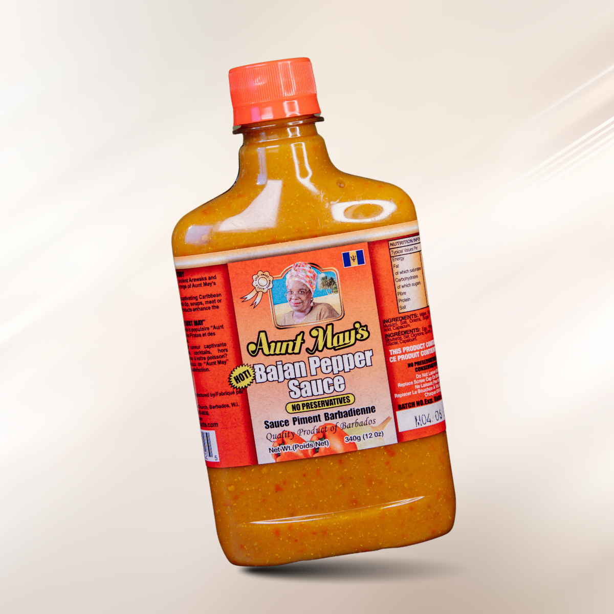 Aunt May's Bajan Pepper Sauce - Hot Pepper Sauce aus Barbados — Yardies