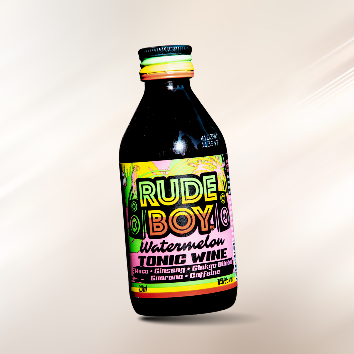 Rude Boy Tonic Watermelon - Dancehall & Soca Partyszenegetränk — Yardies